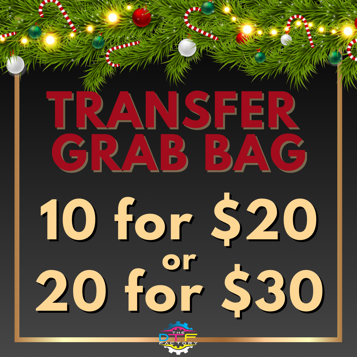 Transfer Grab Bag – The DTF Factory